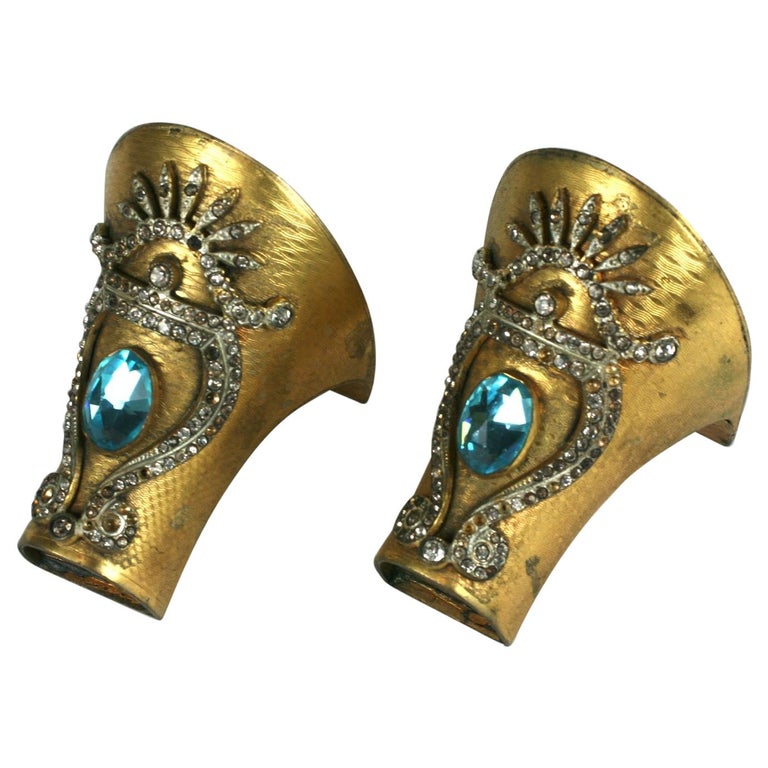 1920's Art Deco Jeweled Flapper Heels at 1stDibs