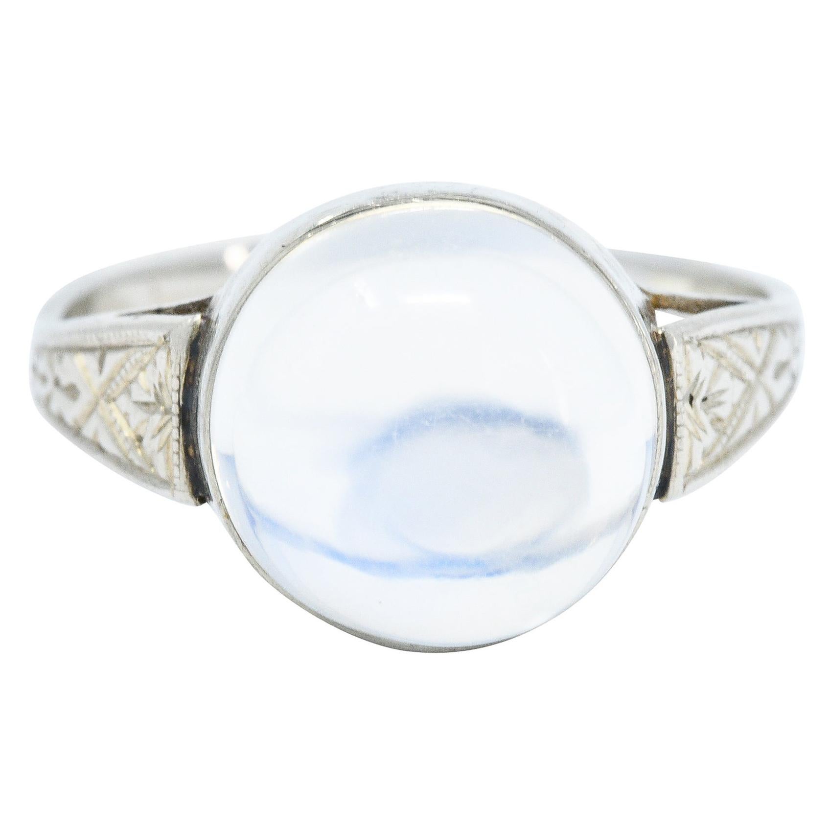 Diamonds, Onyx, 14 Karat White Gold Bull Ring at 1stDibs | bull rings ...