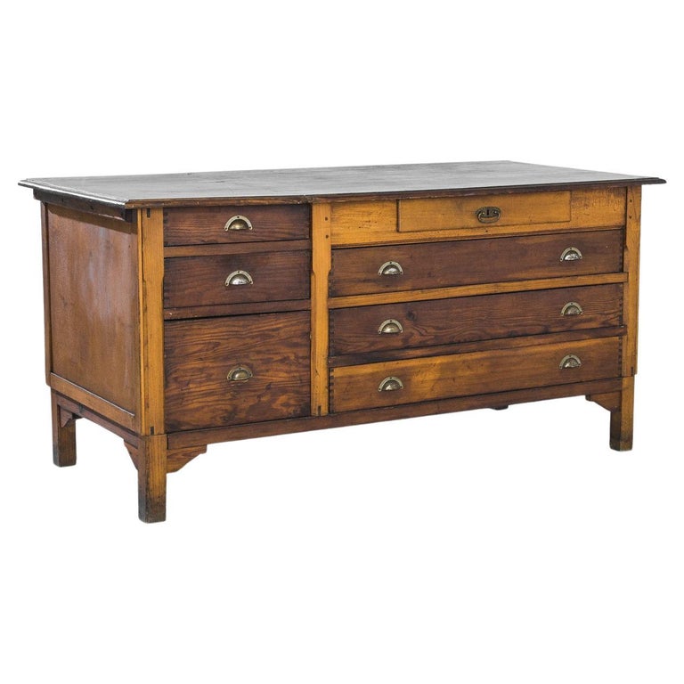 1920s Belgian Drawered Work Table at 1stDibs