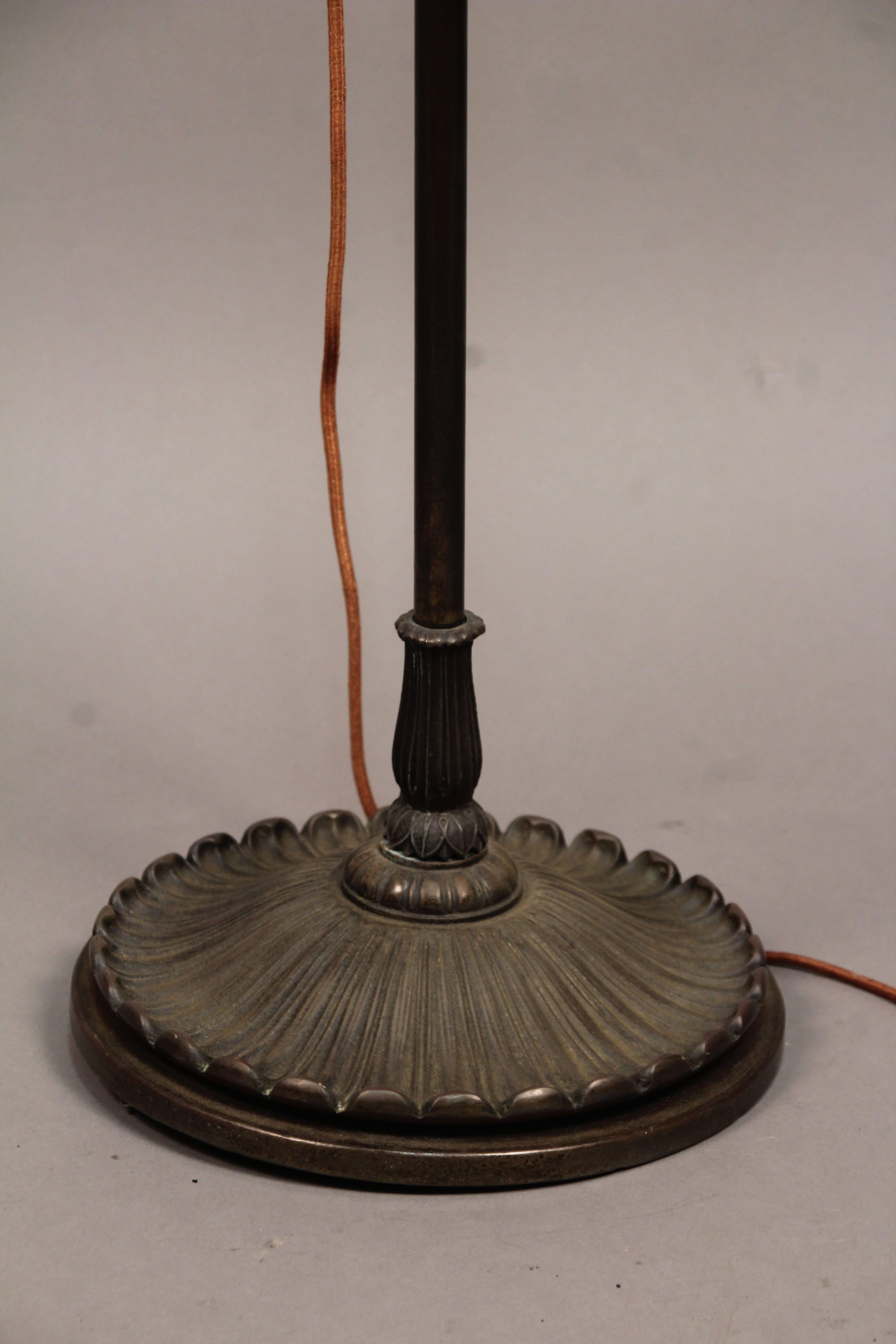 1920s Bridge Lamp with Original Metal Mesh Shade at 1stDibs | 1920s ...