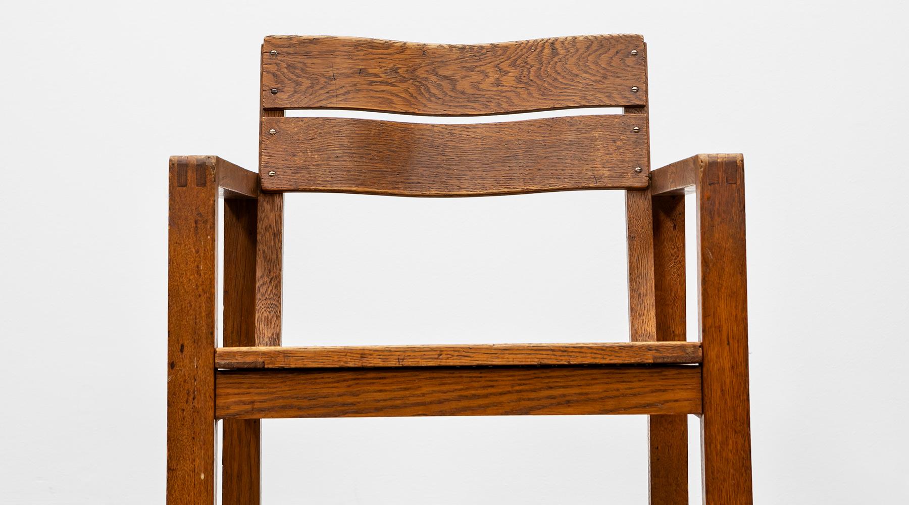1920s Brown Beech Single Chair by Erich Dieckmann 'f' For Sale at ...