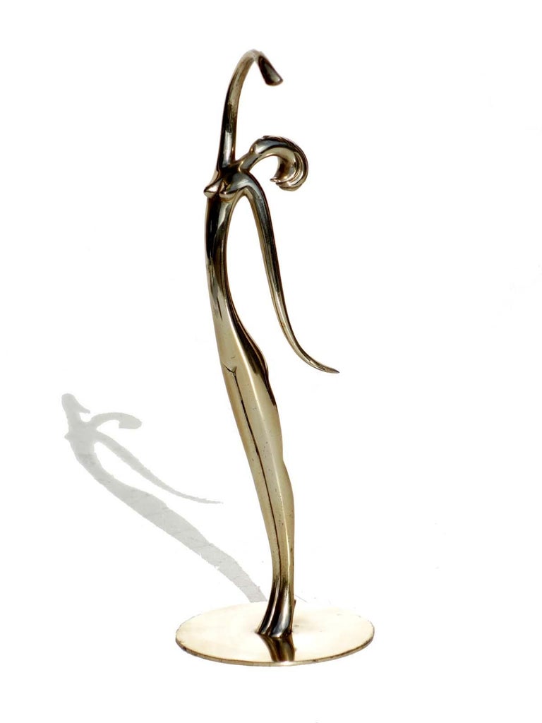 1920s by Franz Hagenauer Weiner Werkstatte Austria Silver Metal Pair of ...