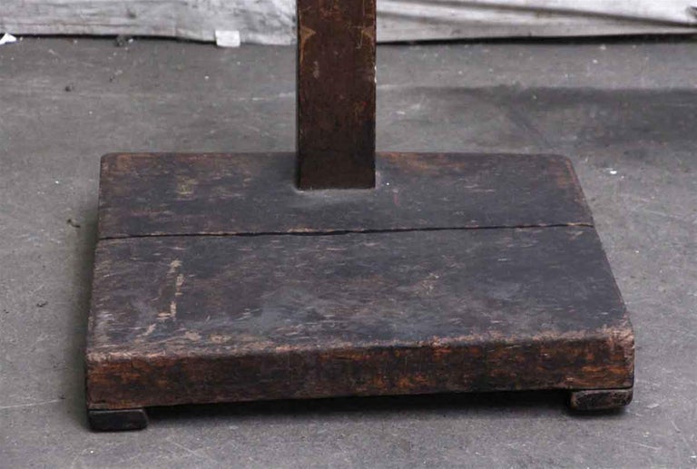 1920s Carved Tailor Shop Maple T Rack from Manhattan For Sale at ...
