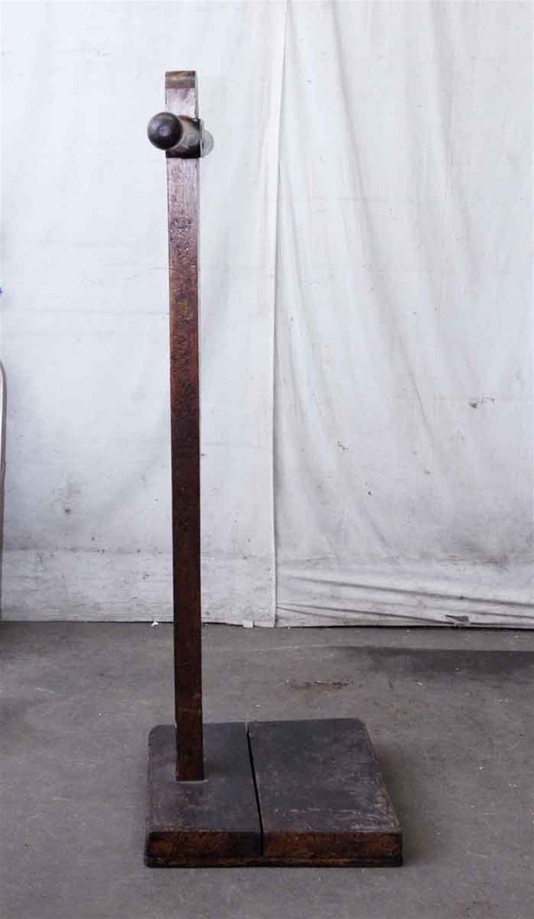 1920s Carved Tailor Shop Maple T Rack from Manhattan For Sale at ...