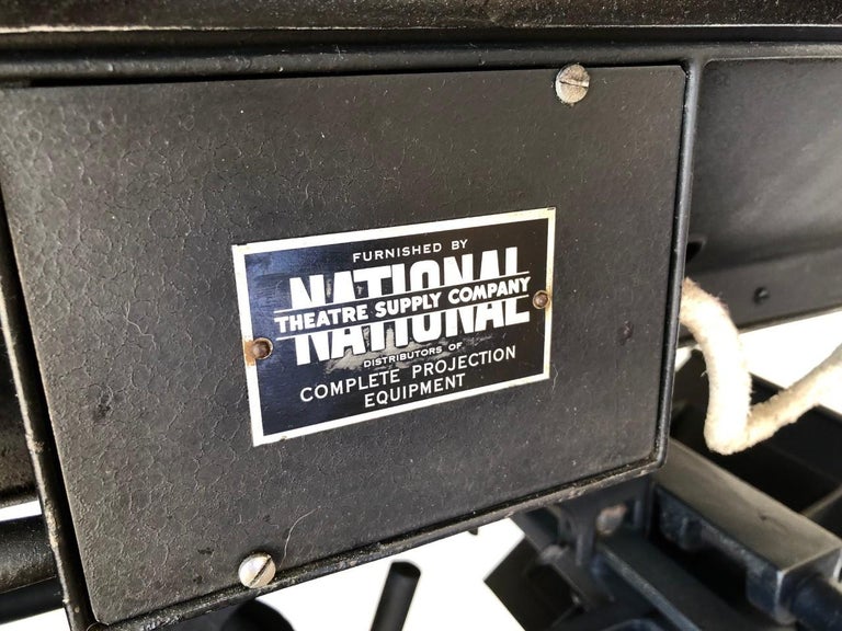 1920's Cinema Motion Picture Theater Projector Simplex Peerless Magnarc ...