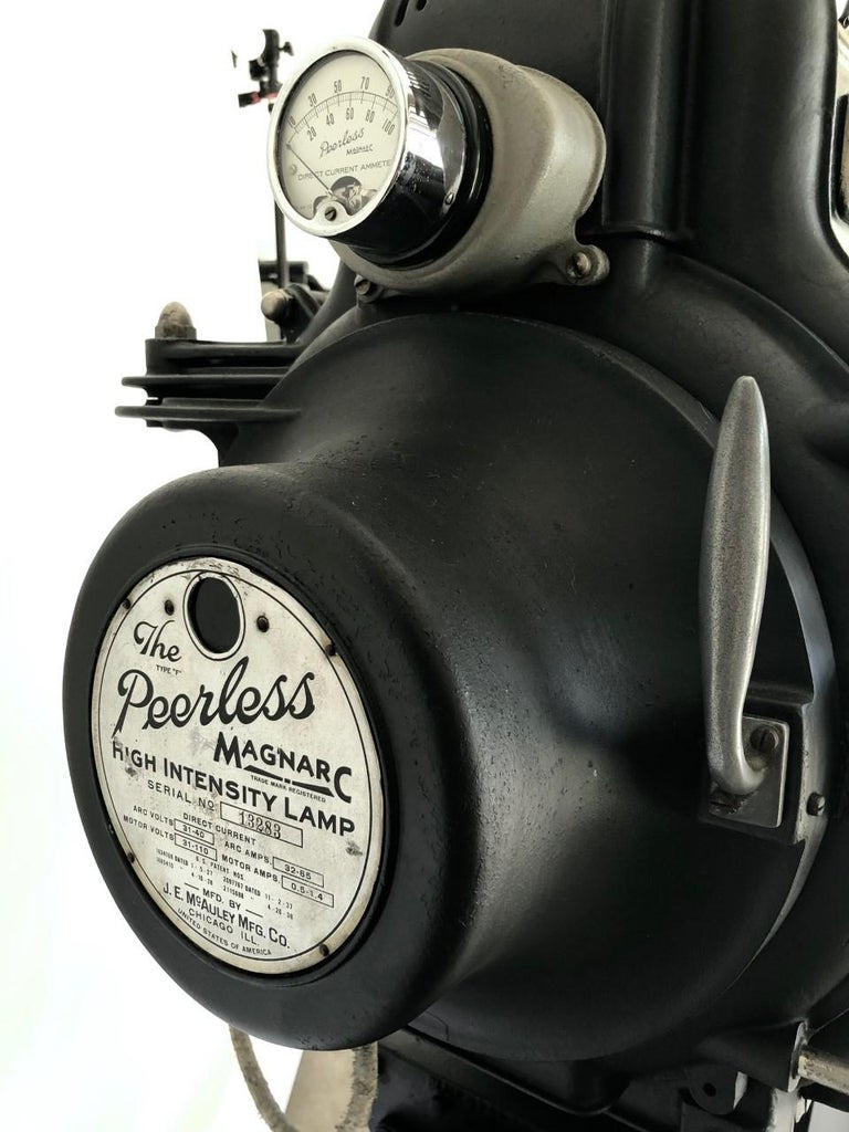 1920's Cinema Motion Picture Theater Projector Simplex Peerless Magnarc ...