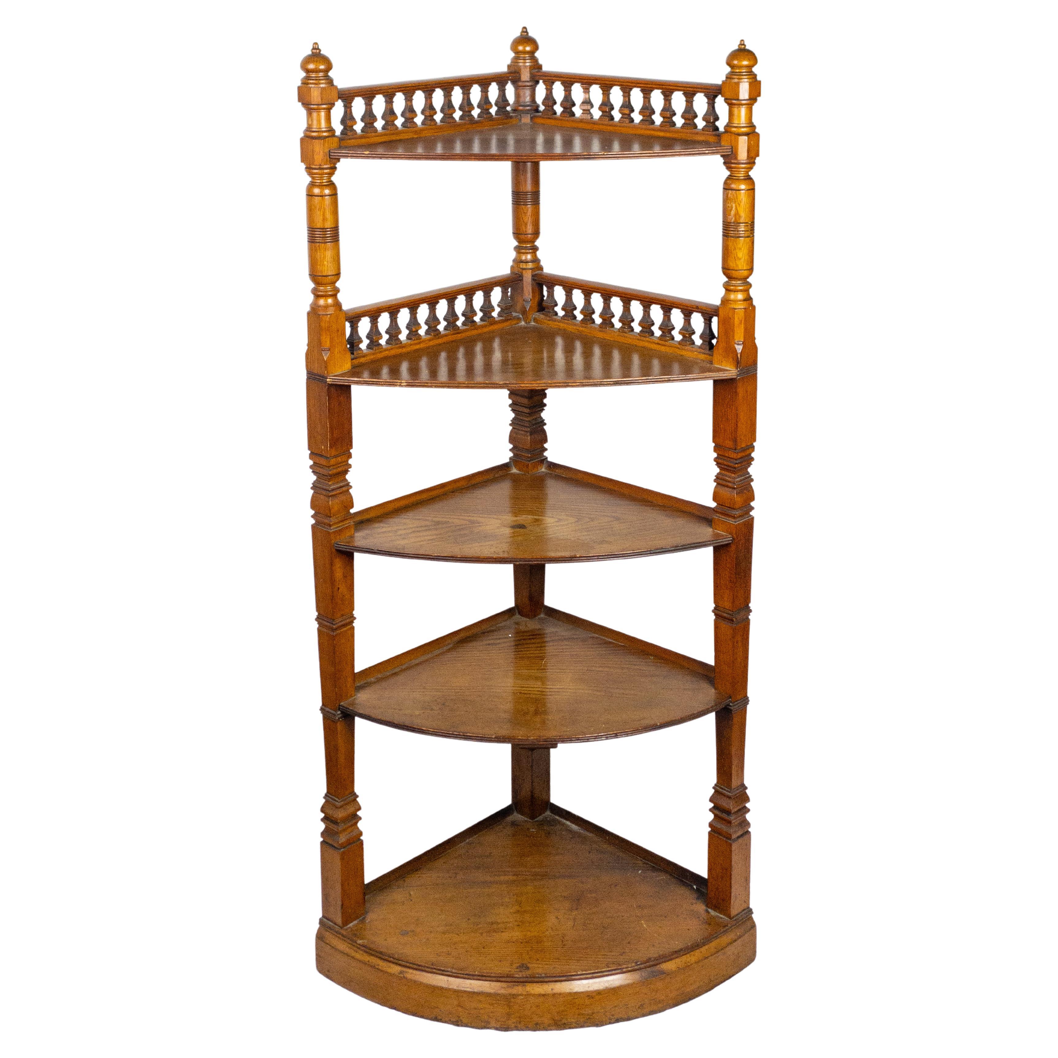 Swedish Designer, Wall Shelf, Oak, Sweden, c. 1920s For Sale at 1stDibs