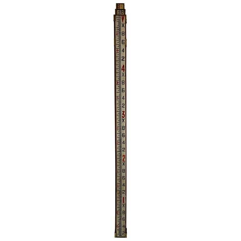 1920s English Surveyors Staff Measure at 1stDibs