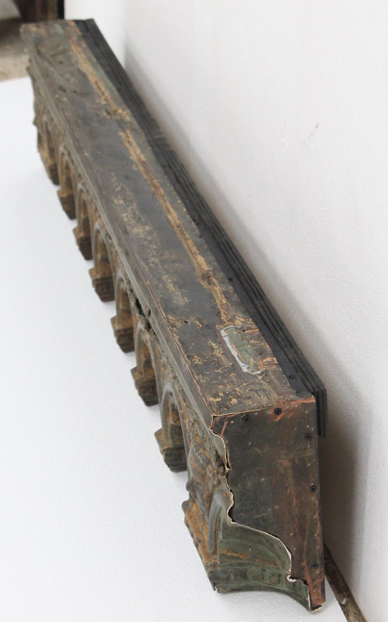 1920s Figural Muntz Cornice Shelf from Crown Building of Billionaires ...