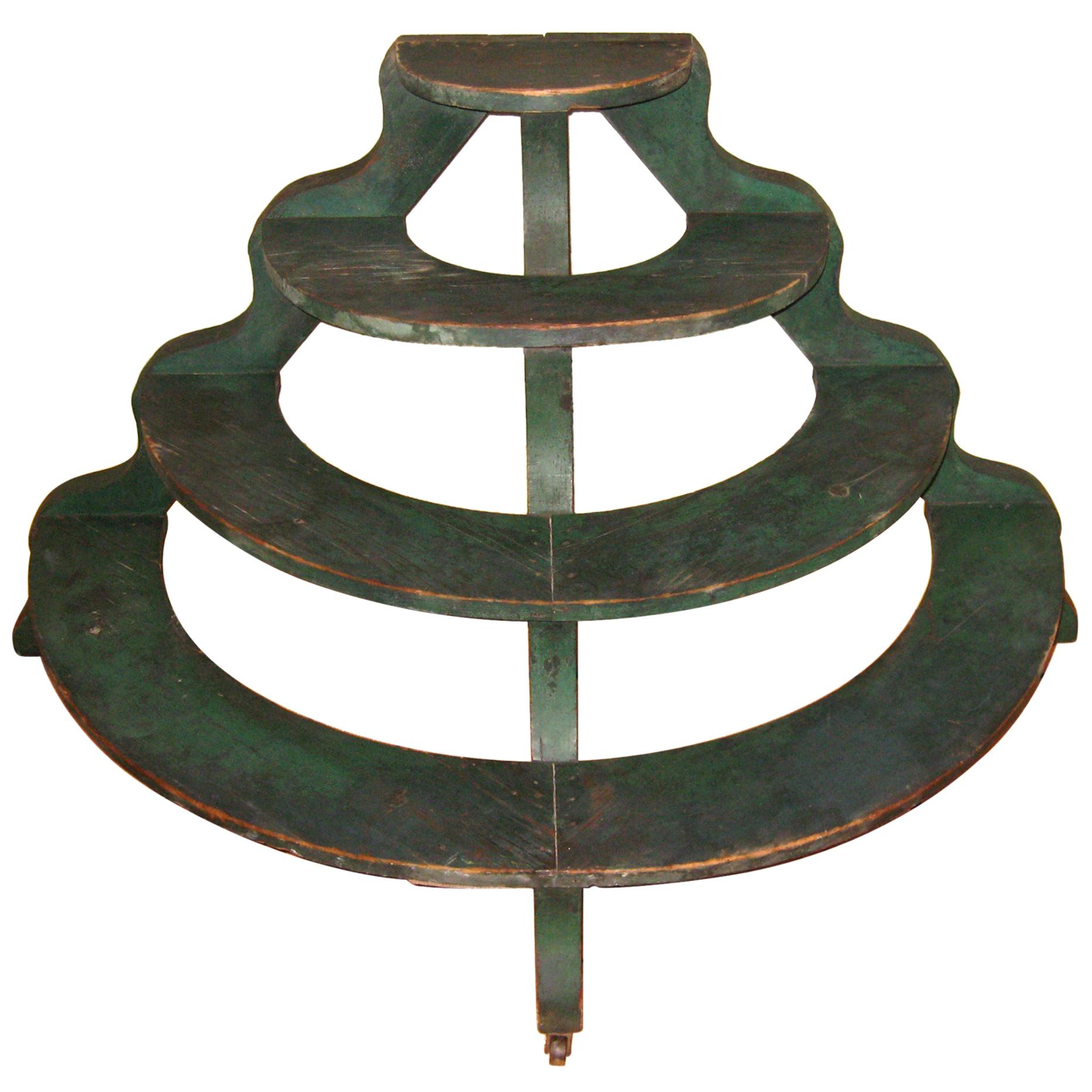 1920s Four-Tier Farmhouse Plant Stand in Original Paint at 1stDibs ...