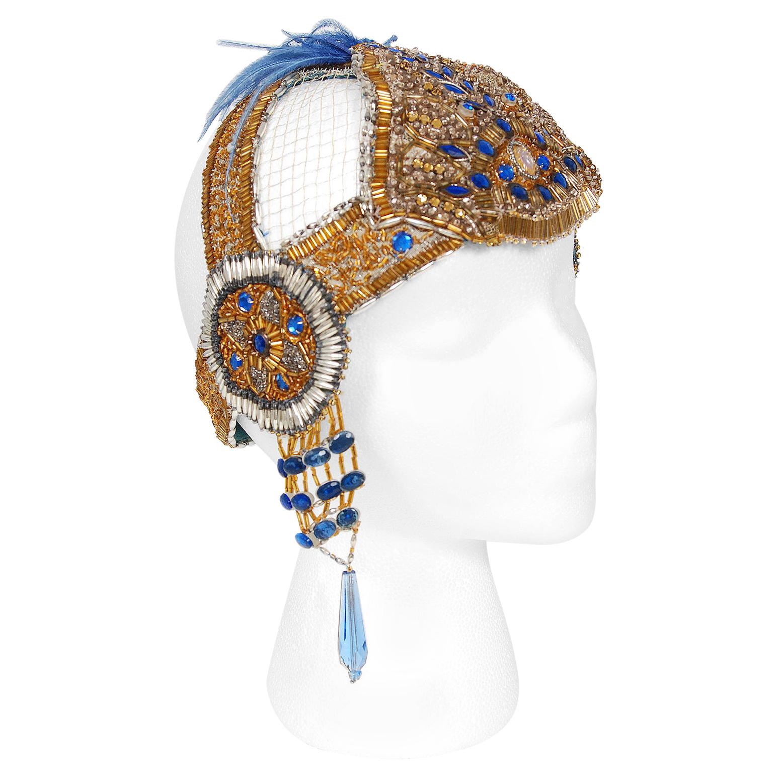 1960s Mr. Martin Retro Bright Mod Psychedelic Vintage 60s Wool Cloche ...