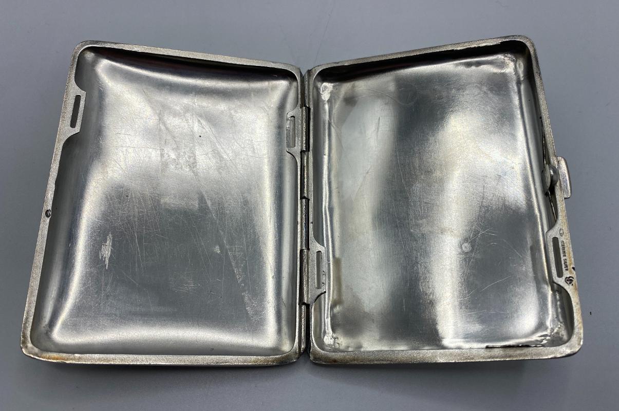 1920s French Sterling Silver Cigarette Case with Enamel Horse Head at ...