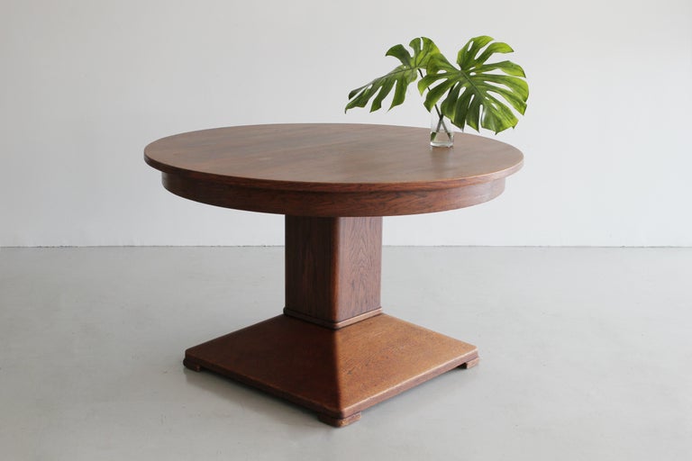1920s German Oak Table at 1stDibs