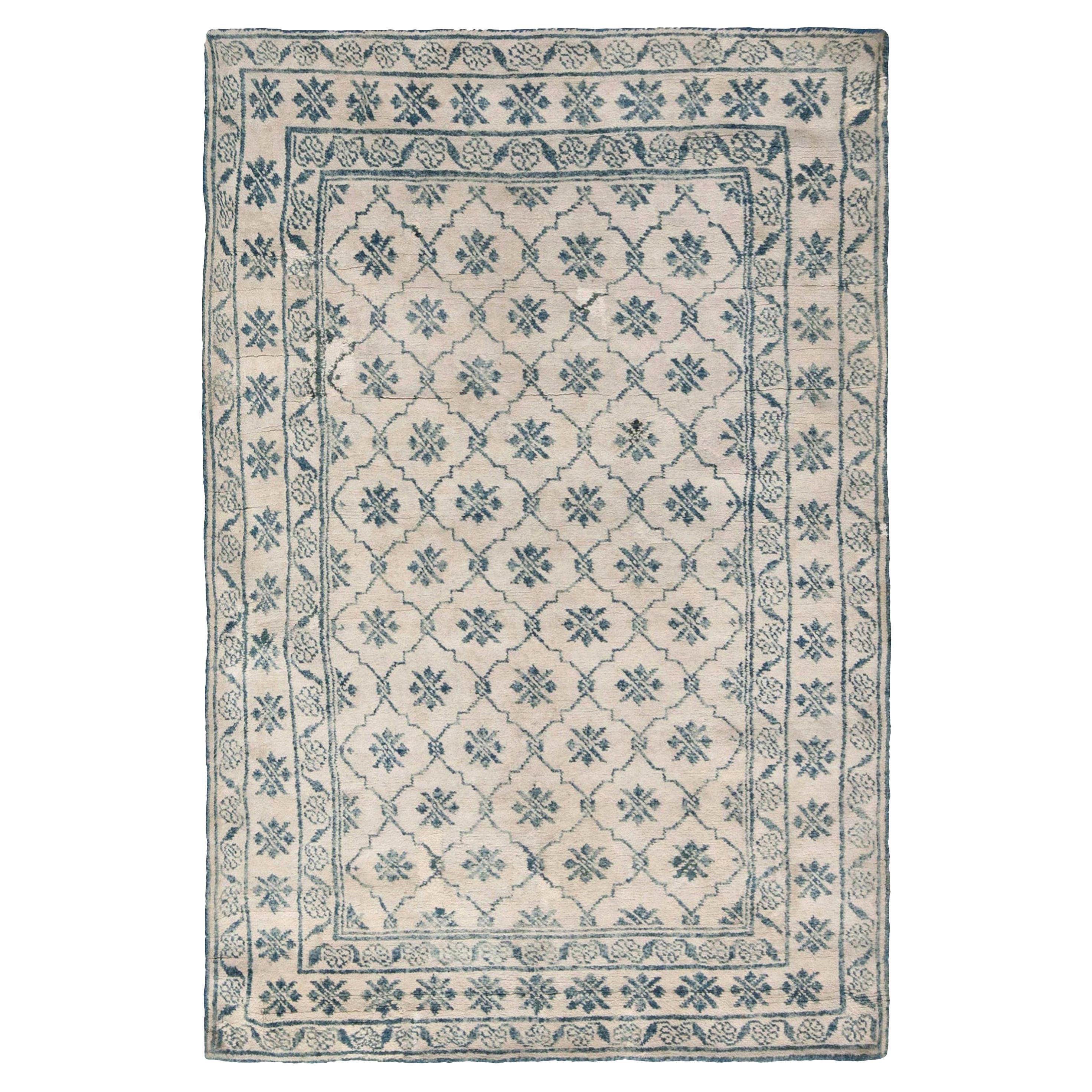 Handmade antique Kerman Style Rug, 1920s, 1B739 For Sale at 1stDibs