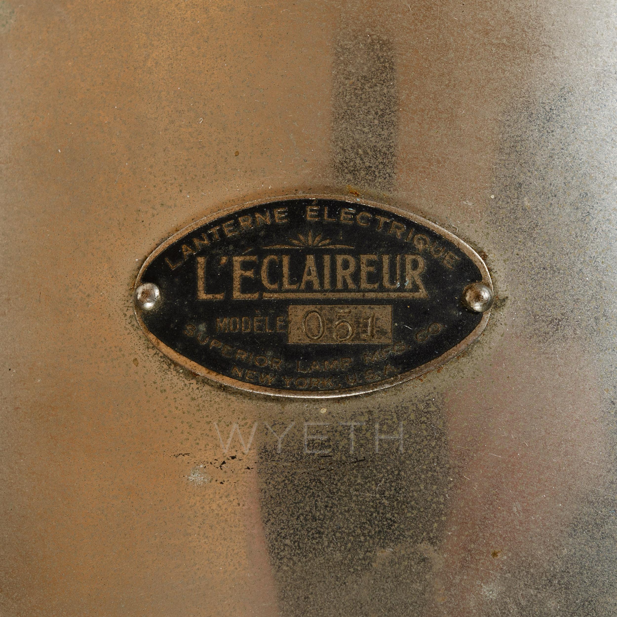 1920s Industrial Electric Spotlight by Superior Lamp Mfg For Sale at ...