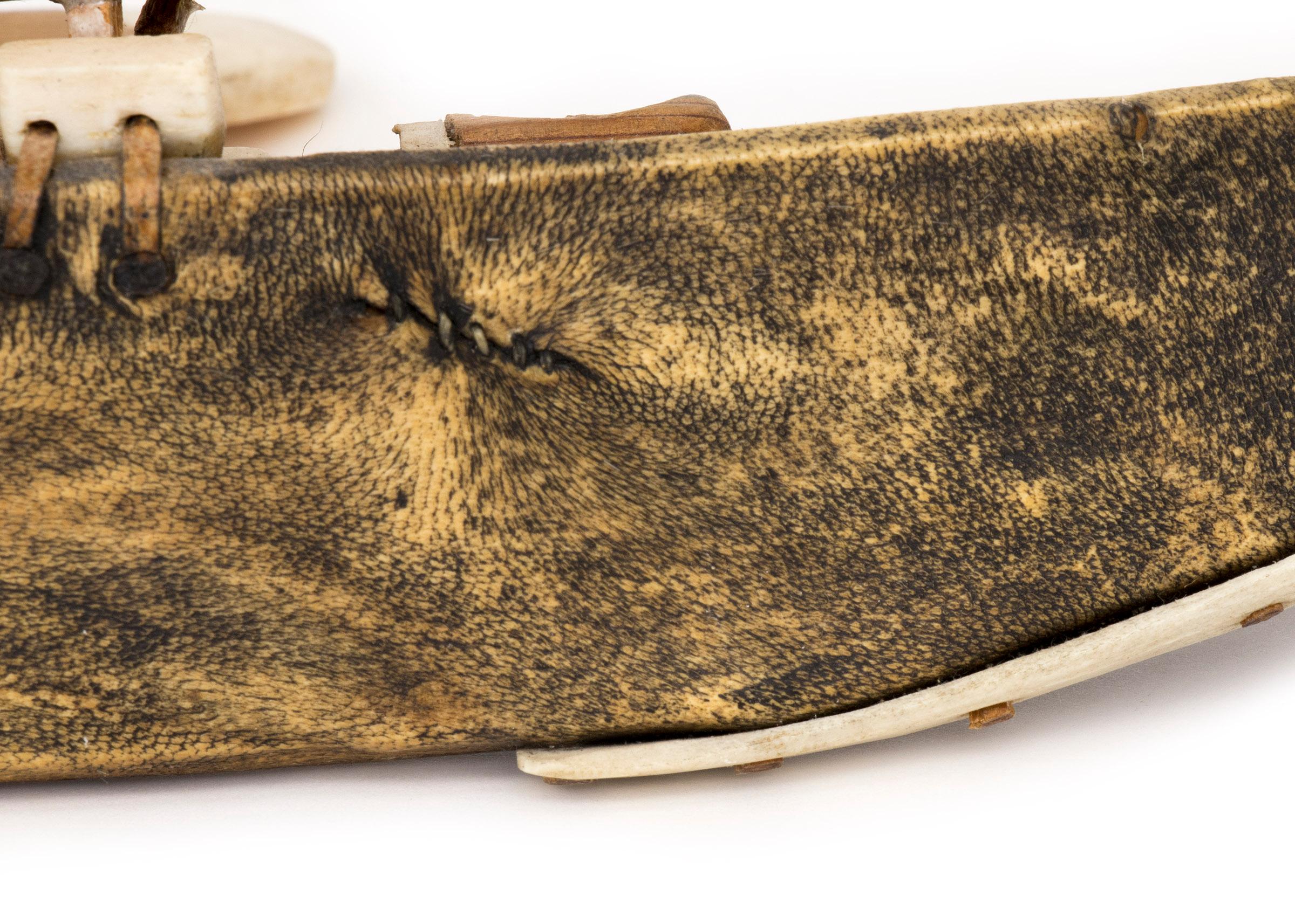 1920s Inuit Tribe Model Miniature Wooden Kayak with Figure at 1stDibs ...