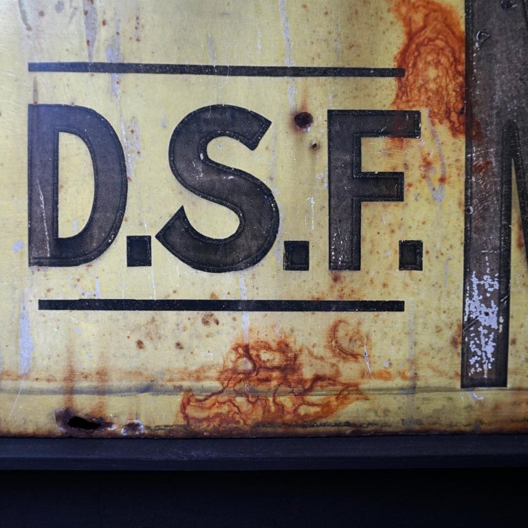 1920s Large Enamel Advertising Tin Sign Colman's Mustard at 1stDibs ...