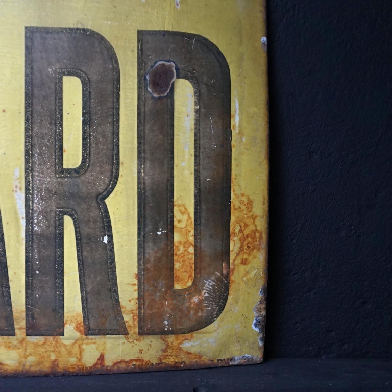 1920s Large Enamel Advertising Tin Sign Colman's Mustard at 1stDibs ...