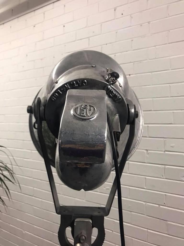 1920s Large Industrial Floor Lamp studio light from AEI Universal at ...