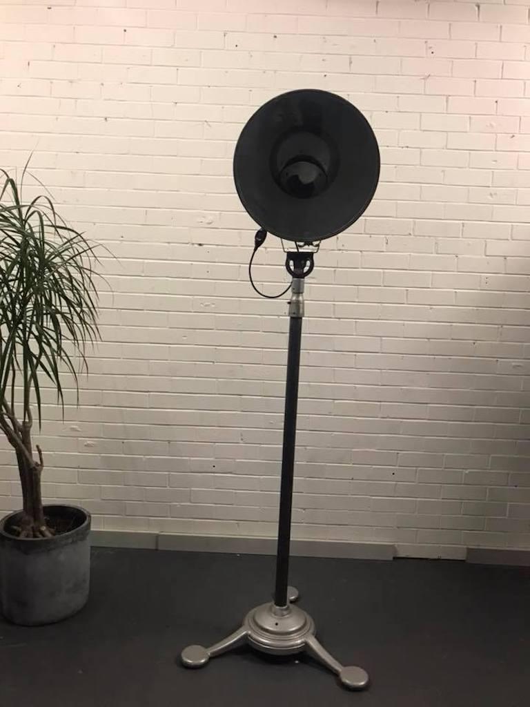 1920s Large Industrial Floor Lamp studio light from AEI Universal at ...