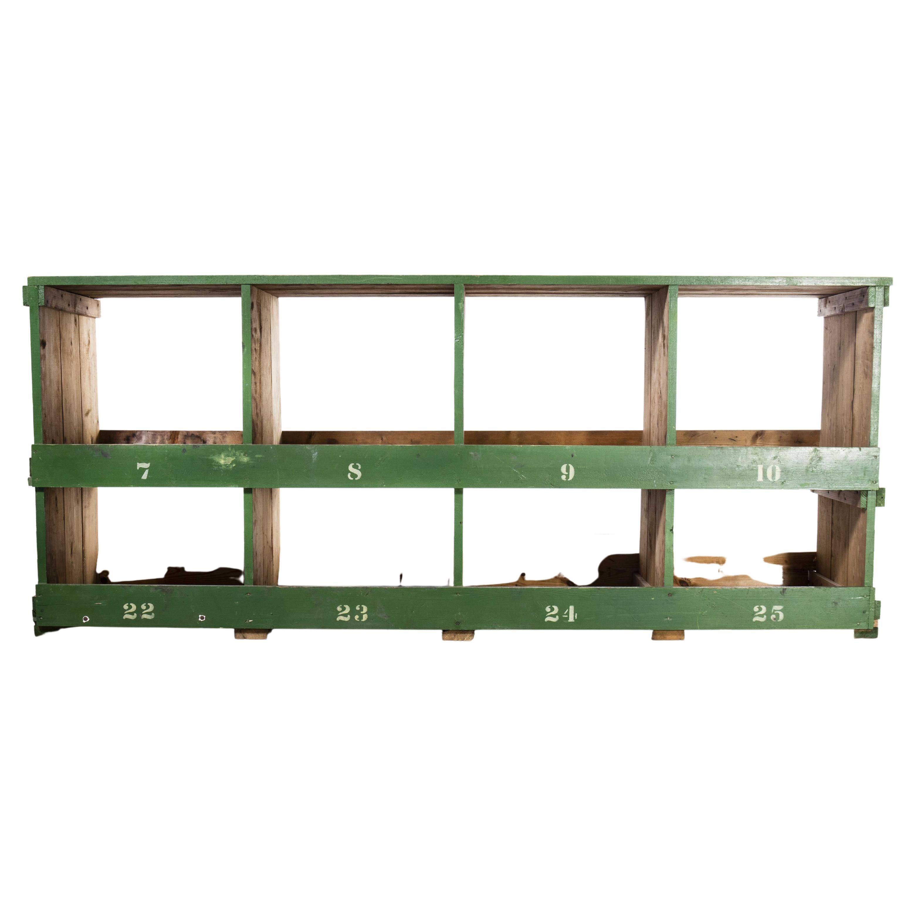 1920's Late Victorian Pigeon Hole Unit, Storage, Shelving Unit 'Model ...