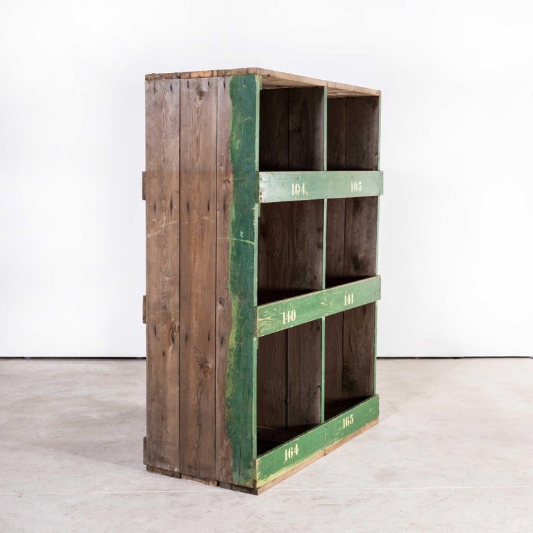 1920's Late Victorian Pigeon Hole Unit - Storage - Shelving Unit (Model ...