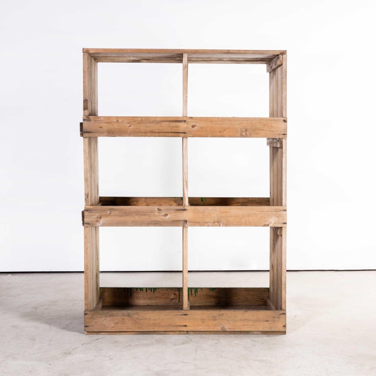 1920's Late Victorian Pigeon Hole Unit - Storage - Shelving Unit (Model ...
