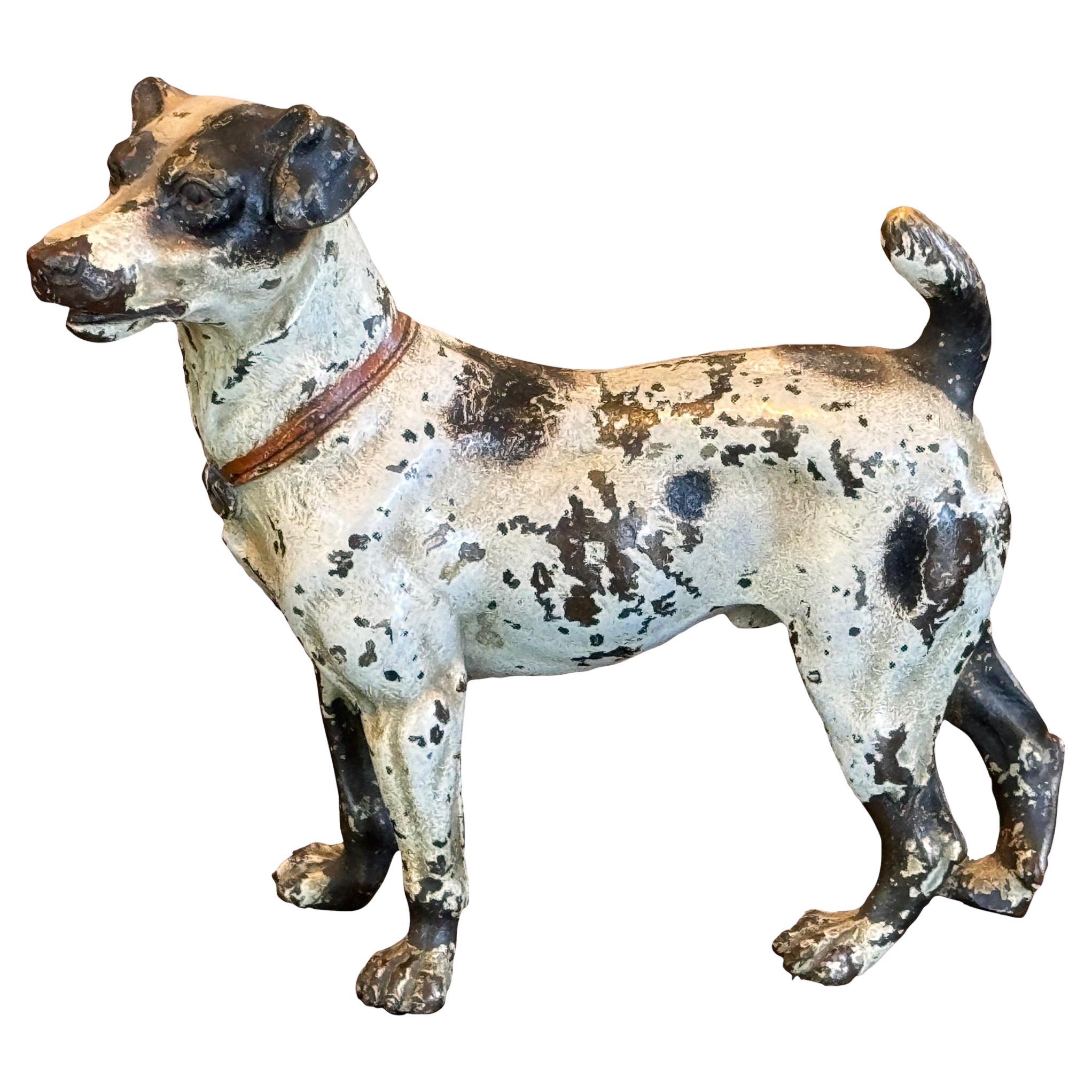 Bronze Dog Sculpture For Sale at 1stDibs