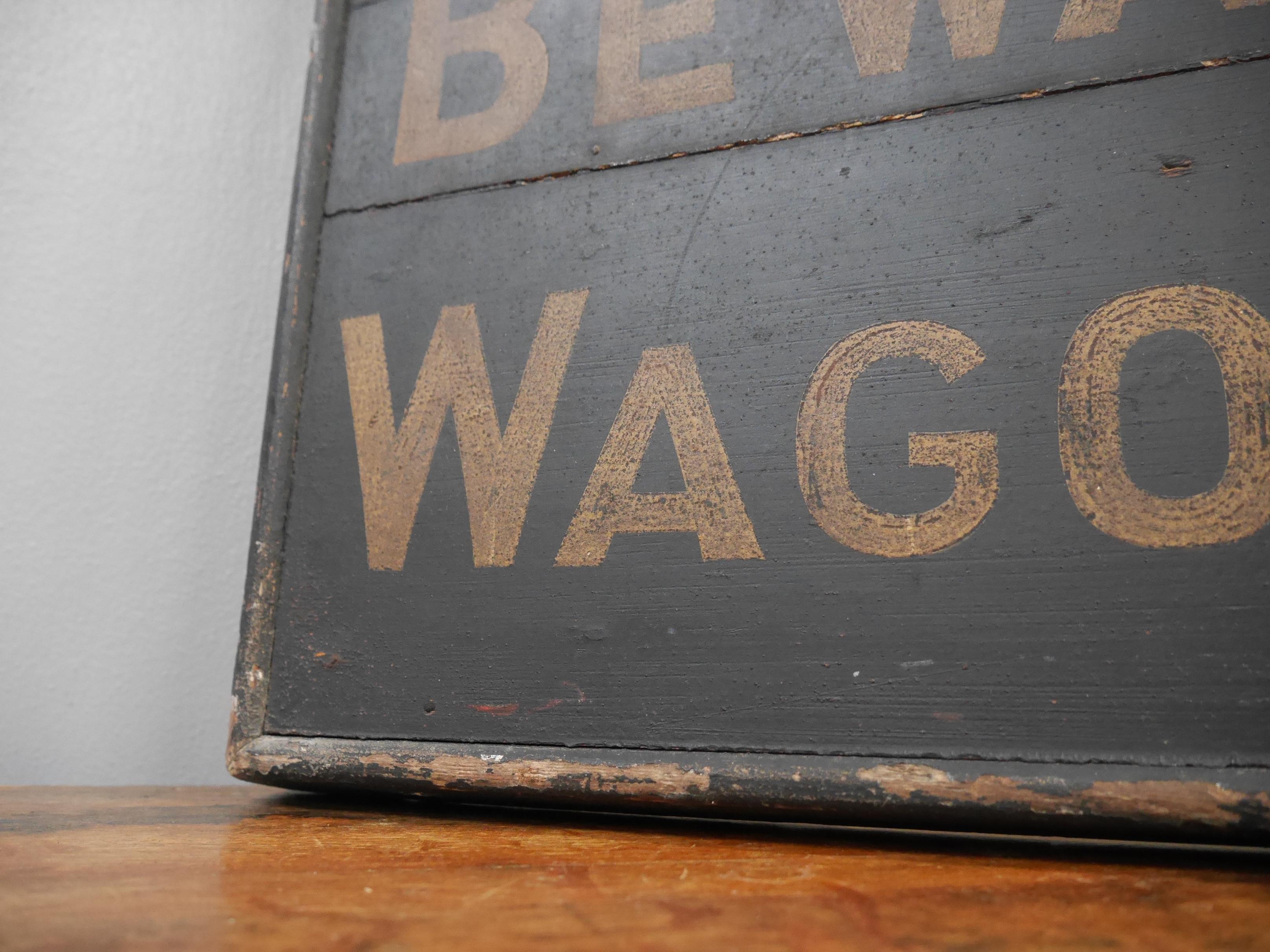 1920's Painted Timber London North Eastern Railway Sign at 1stDibs