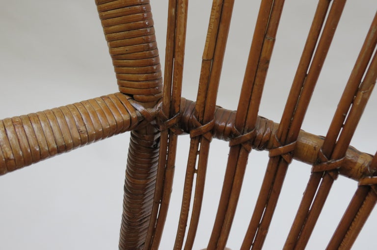 1920s Rattan and Steam Bent Chair at 1stDibs | steam bent furniture