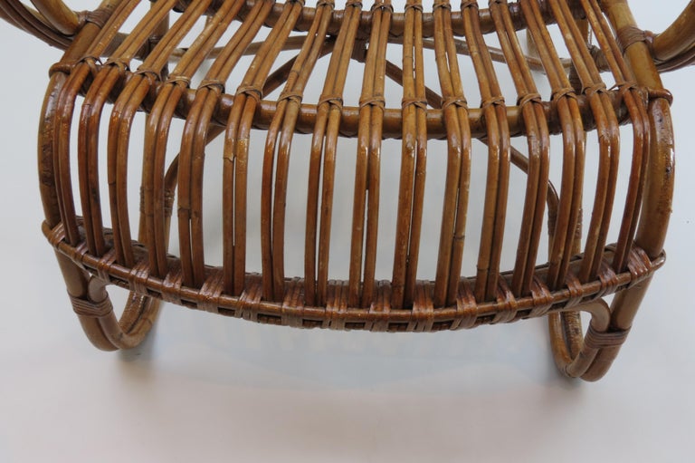 1920s Rattan and Steam Bent Chair at 1stDibs | steam bent furniture