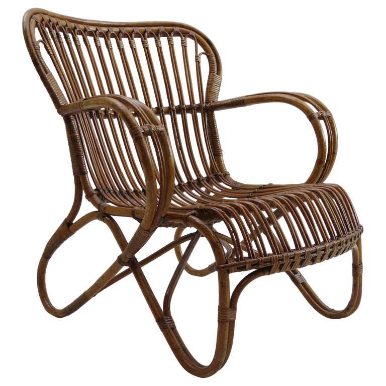 1920s Rattan and Steam Bent Chair at 1stDibs | steam bent furniture