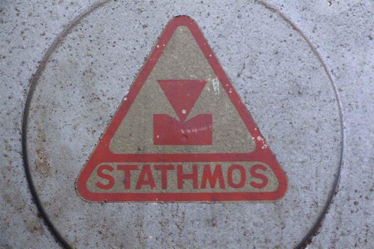 1920s Red Johnson Scale Co. Stathmos Scale For Sale at 1stDibs