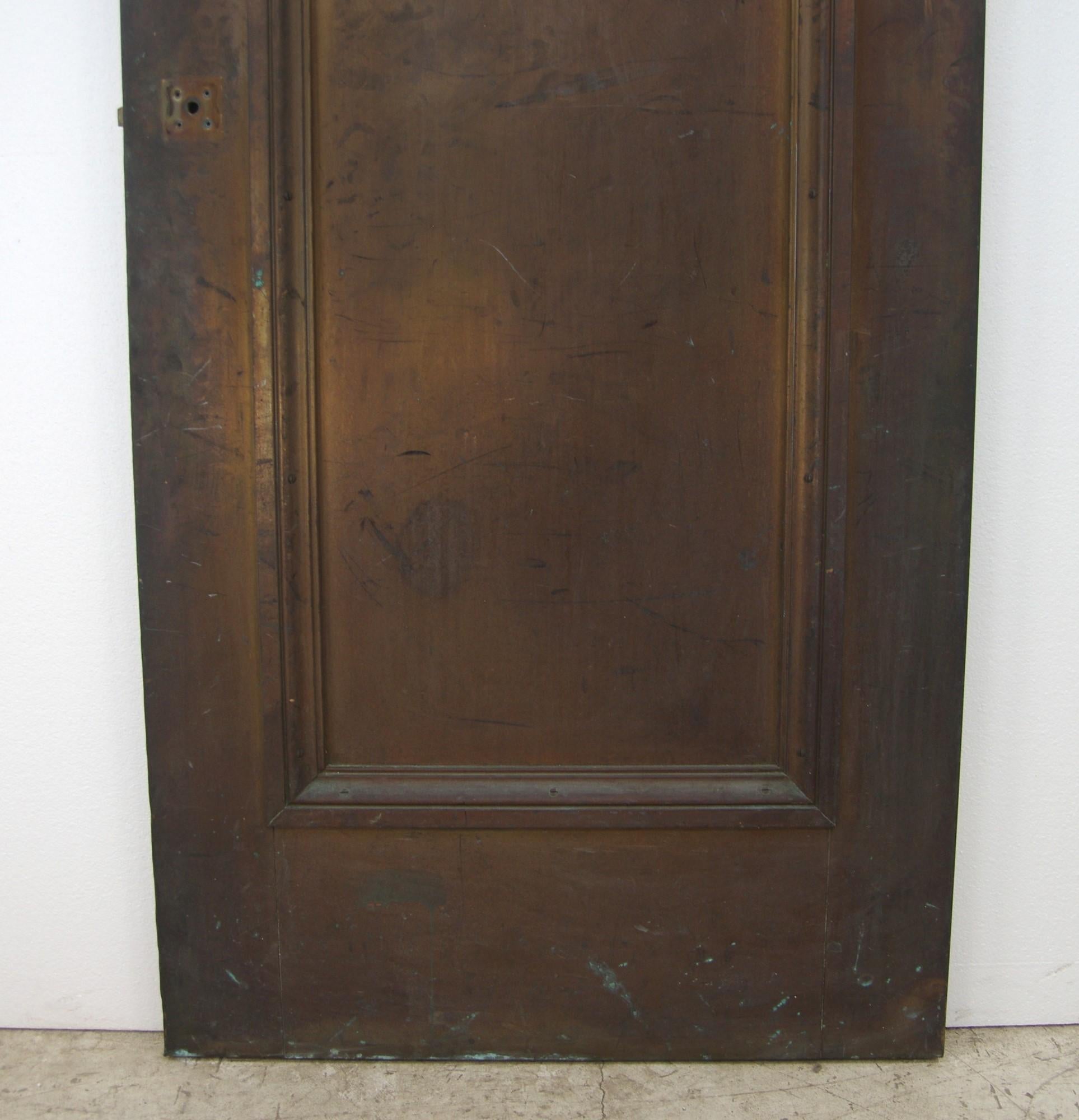 1920s Single Pane Brass Industrial Entry Door at 1stDibs | 1920s door