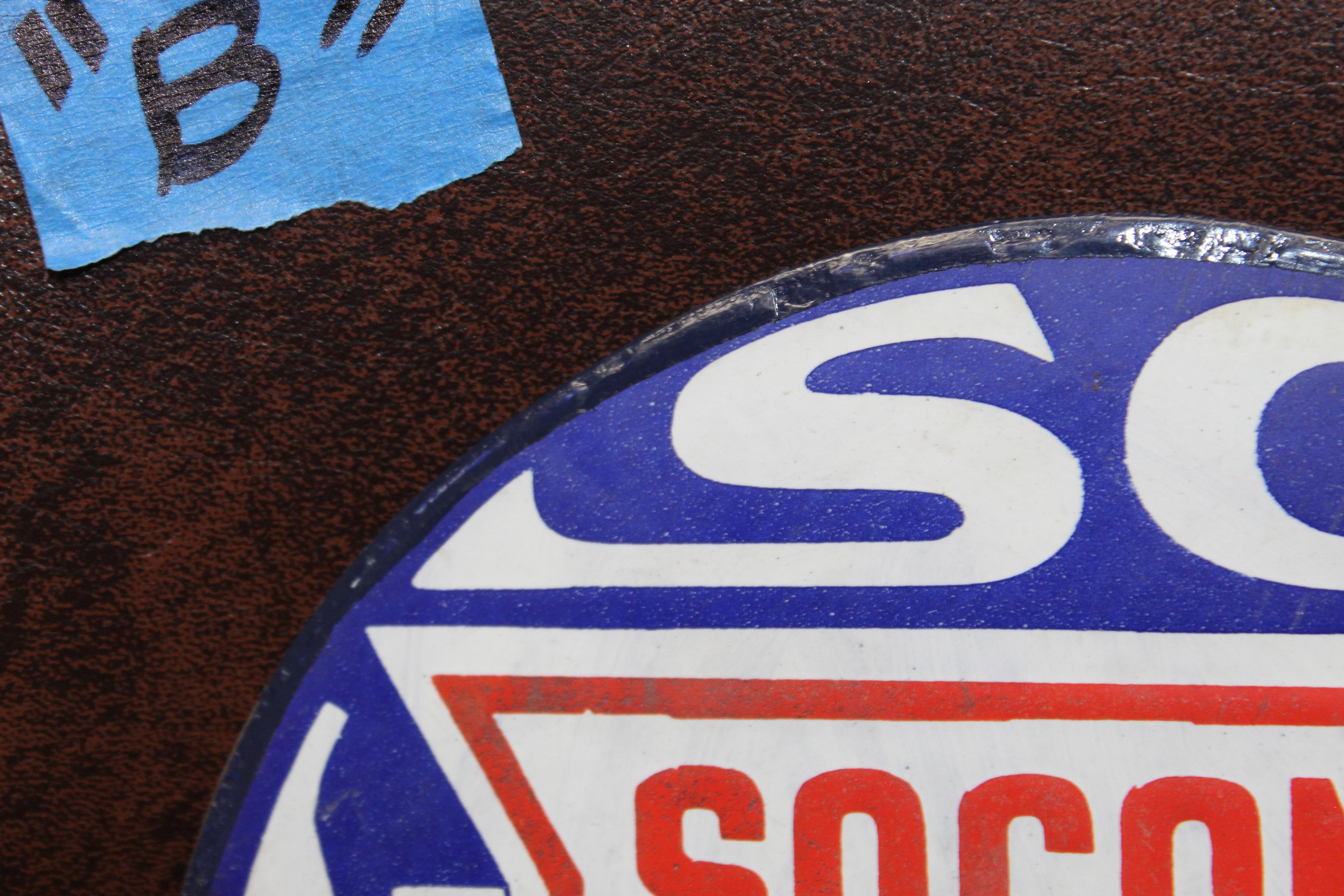 1920s Socony Standard of Ny "Aircraft Oil" Paddle Sign For Sale at ...