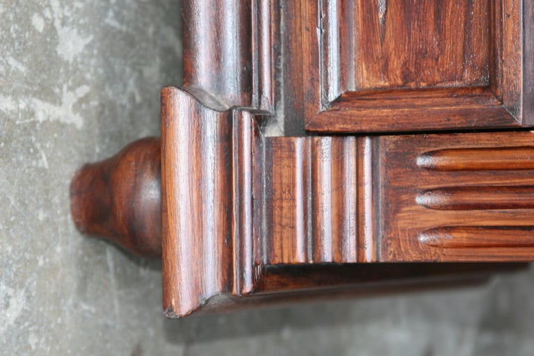 1920s Solid Teak Wood Superbly Crafted Elegant British Colonial Night ...