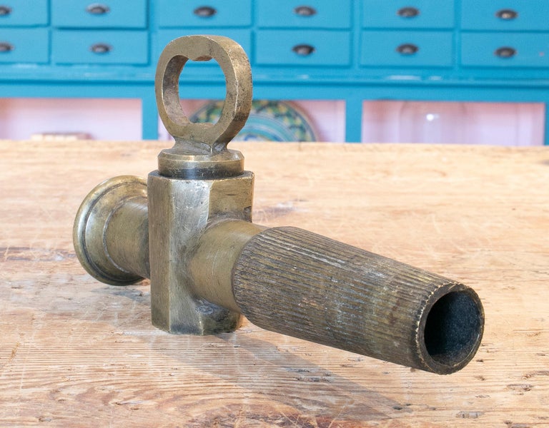 1920s Spanish Bronze Single Handle Faucet Tap For Sale at 1stDibs