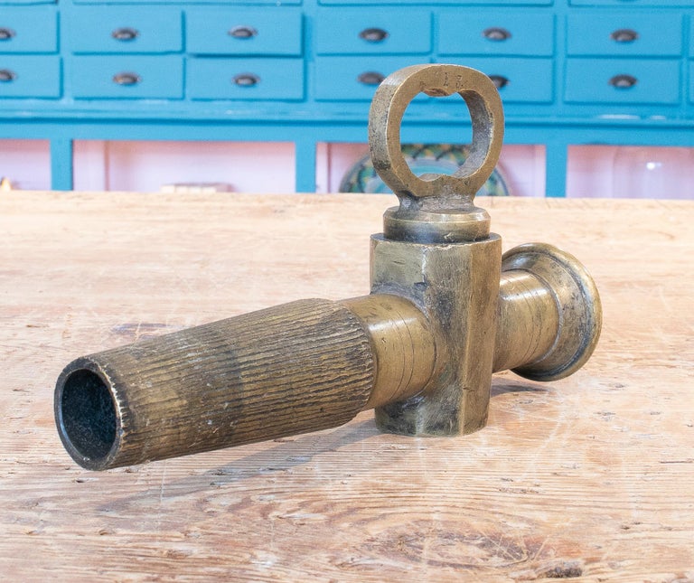 1920s Spanish Bronze Single Handle Faucet Tap For Sale at 1stDibs