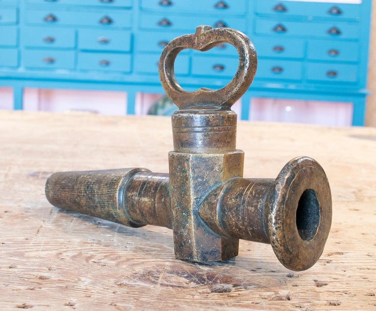 1920s Spanish Bronze Single Handle Faucet Tap at 1stDibs