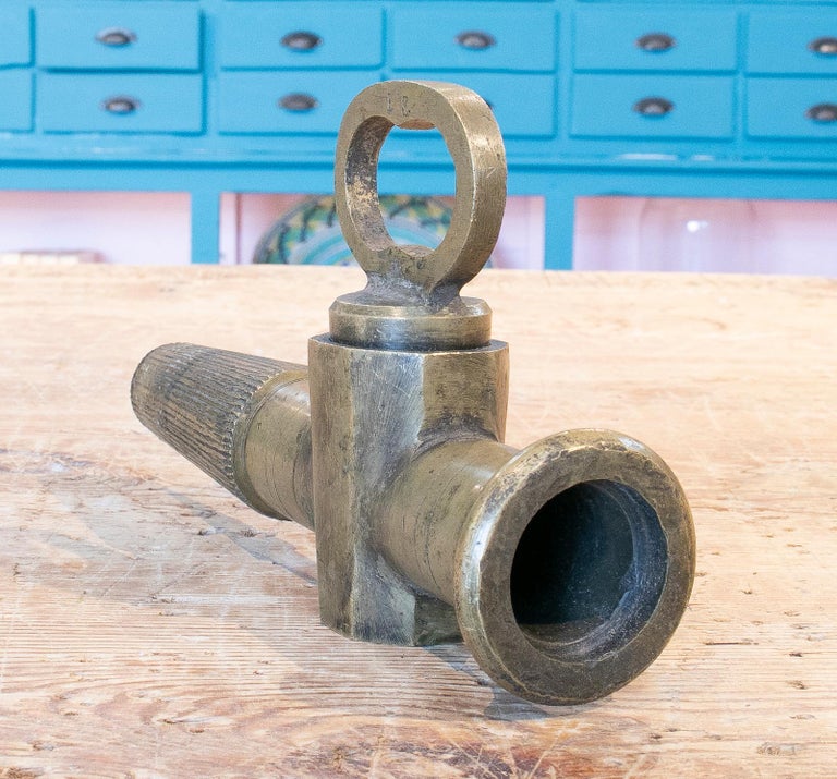 1920s Spanish Bronze Single Handle Faucet Tap For Sale at 1stDibs