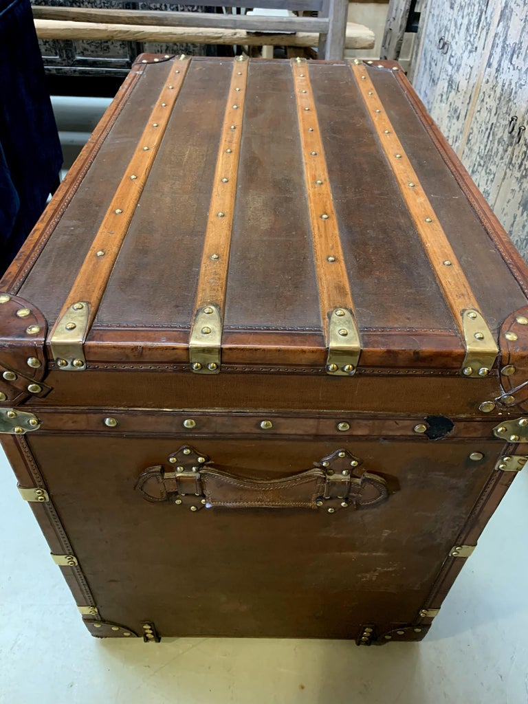 1920s Steamer Trunk at 1stdibs
