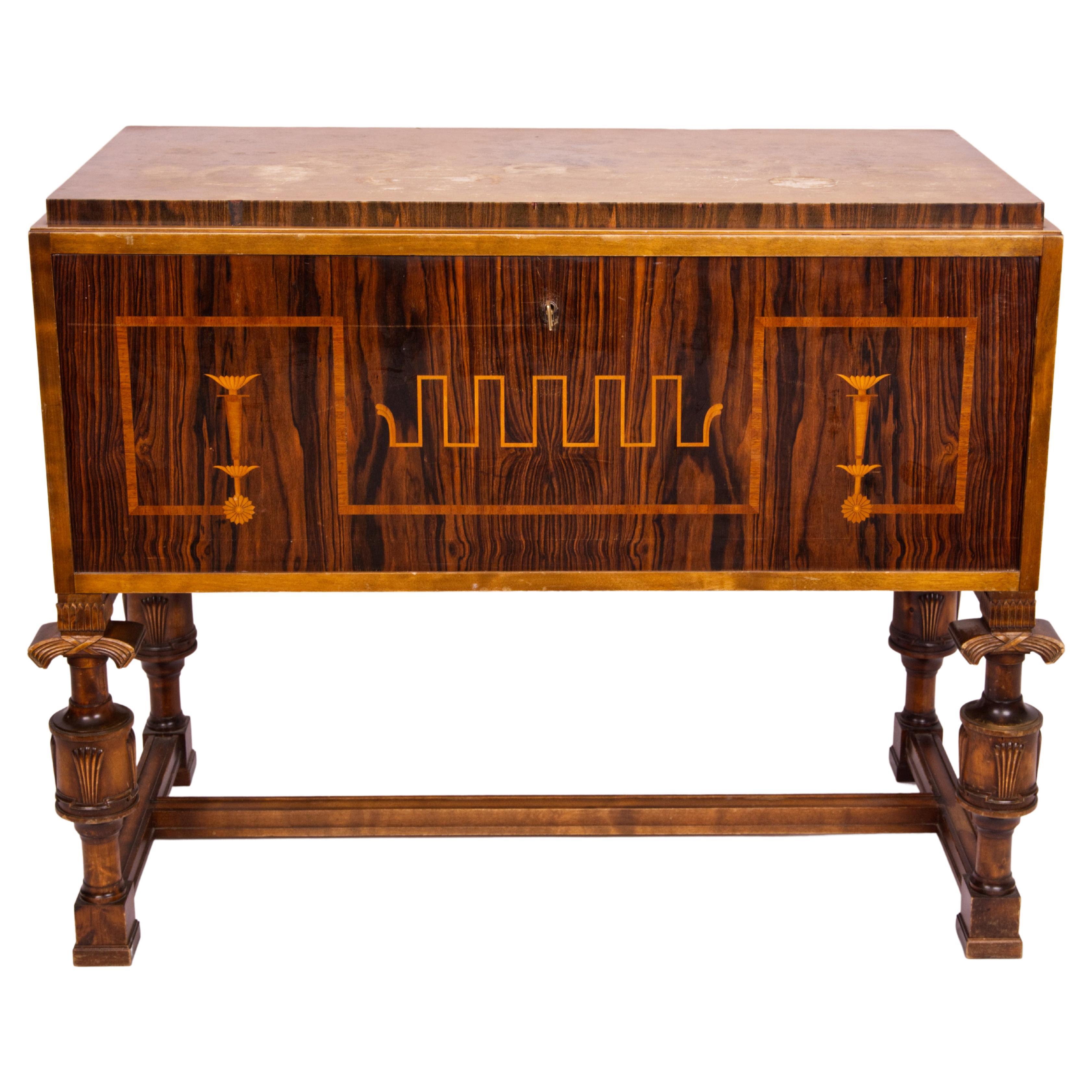 1920s Biedermeier Style Chest of Drawers at 1stDibs