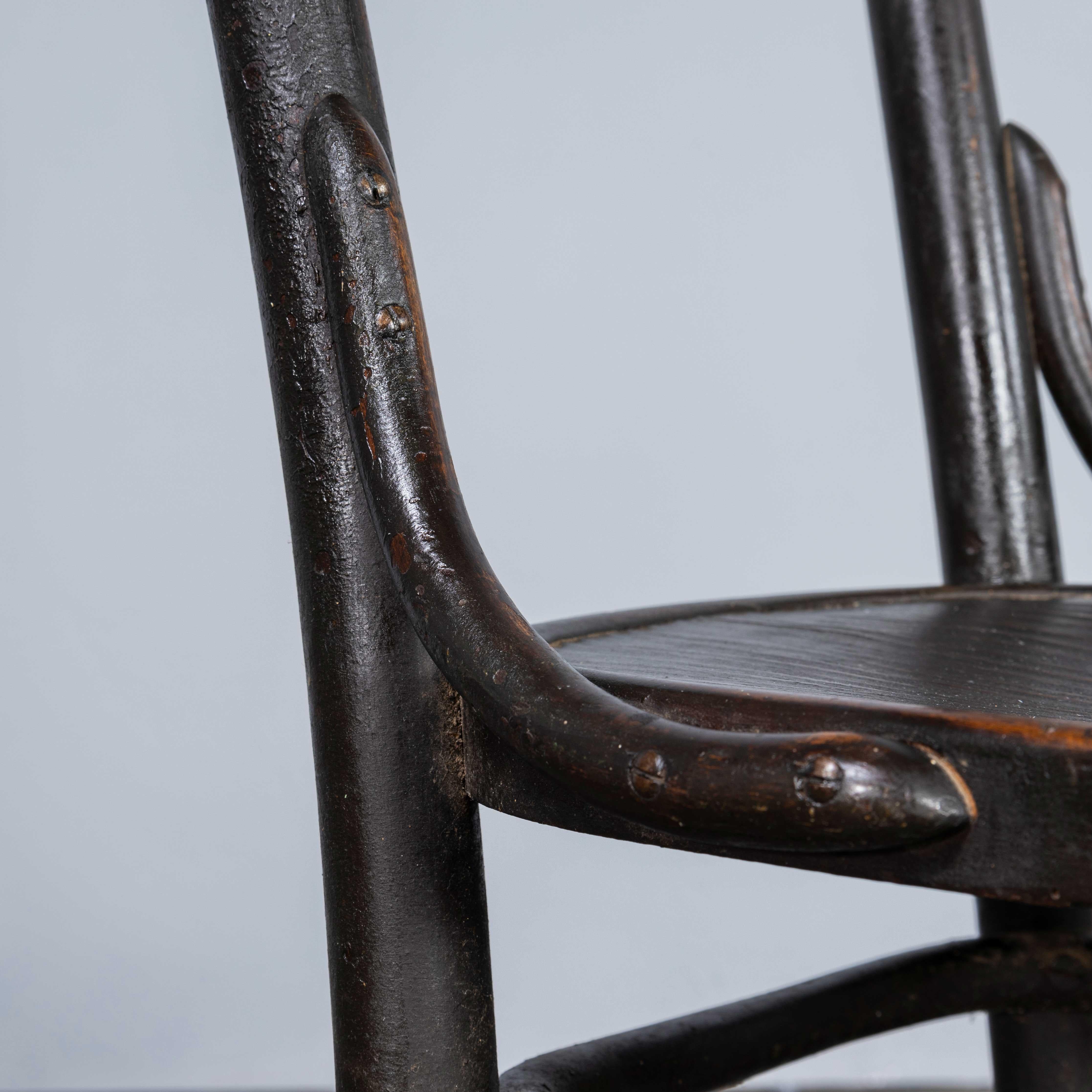 1920's Thonet Original Double Rail Bentwood Chairs - Pair For Sale at ...