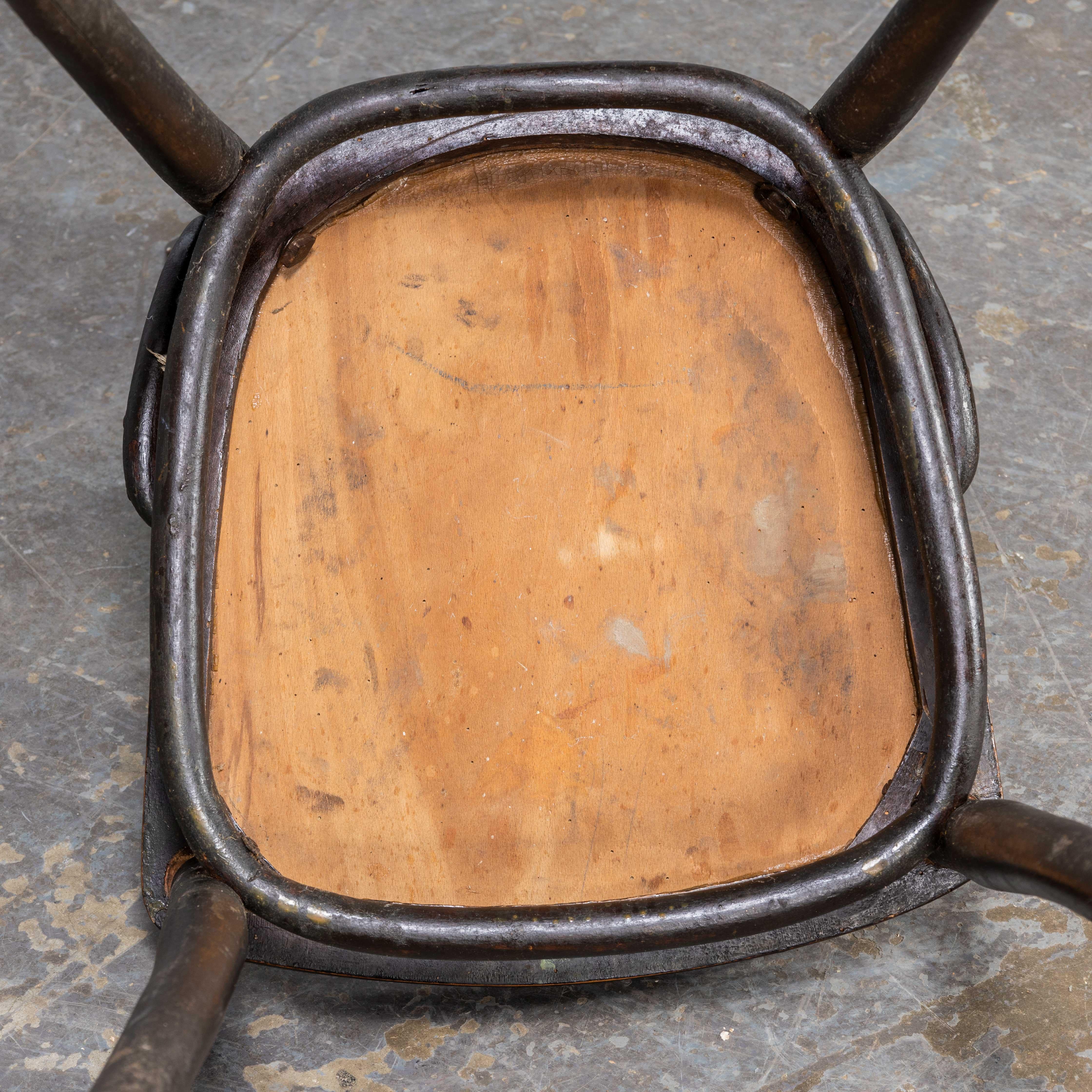 1920's Thonet Original Double Rail Bentwood Chairs - Pair For Sale at ...