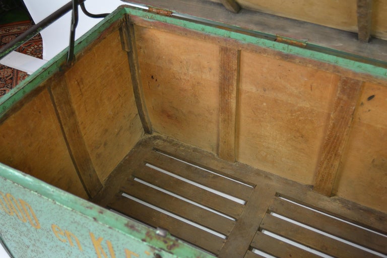 1920s Tricycle's Wood and Metal Box from Antique Bakery's Cargo Bike ...