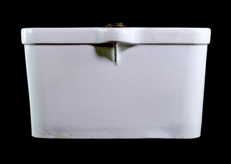 1920s Unusual White Porcelain Deep Slop Sink by Crane For Sale at ...