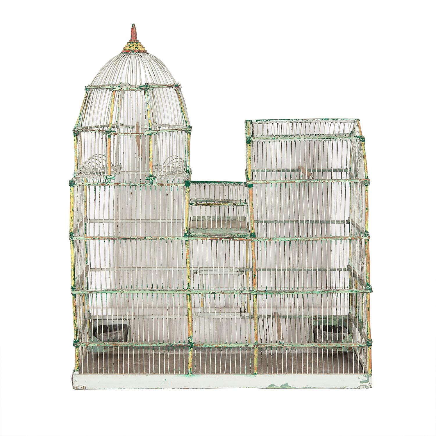1920s Wire Bird Cage at 1stDibs | wire bird cages