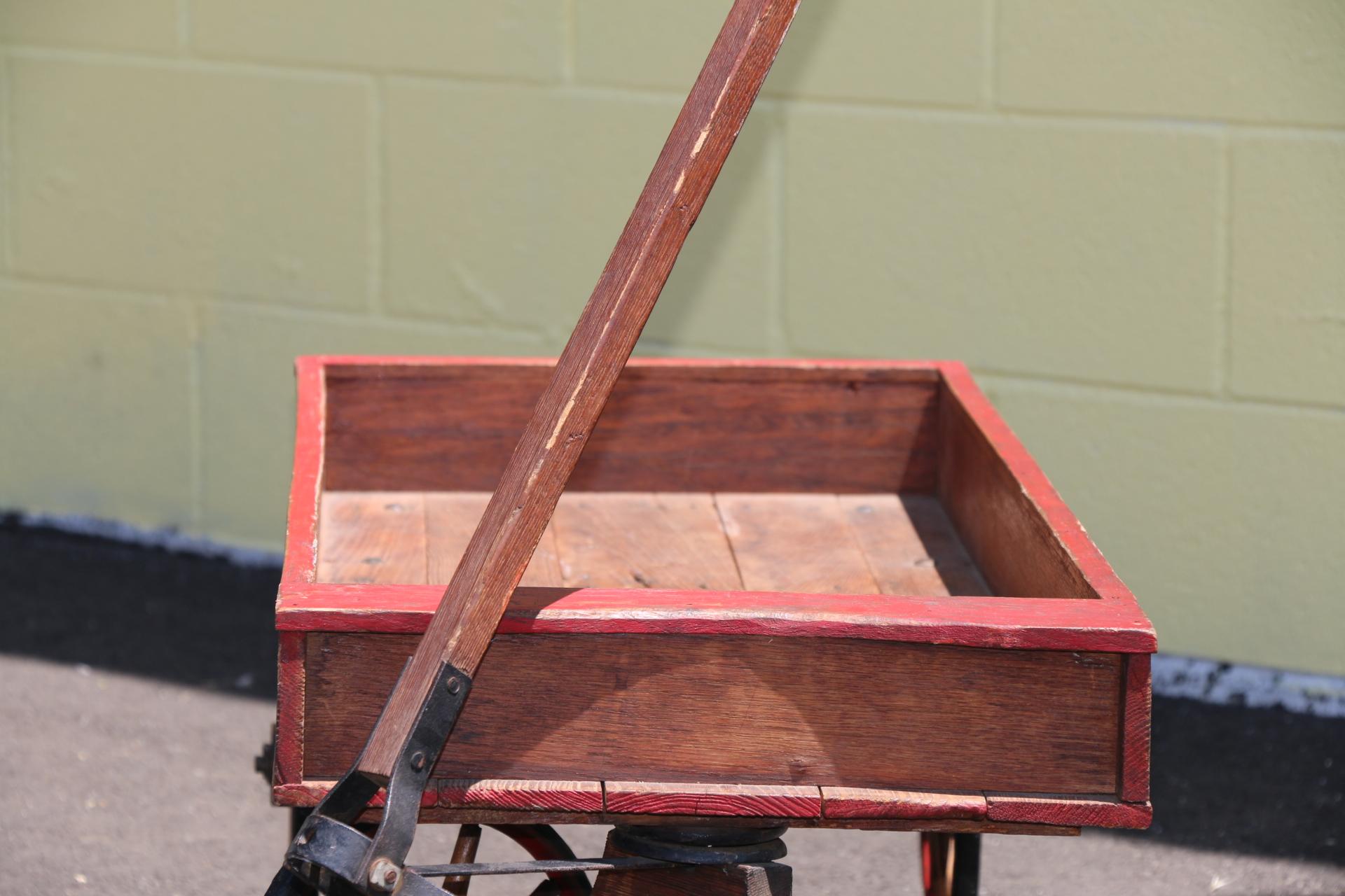 1920’s Wooden Wagon at 1stDibs | 1920s wagon, wicker wagon, 1920 wagon