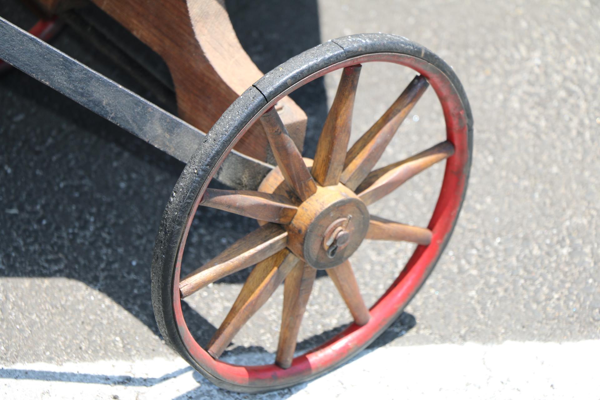 1920’s Wooden Wagon at 1stDibs | 1920s wagon, wicker wagon, 1920 wagon