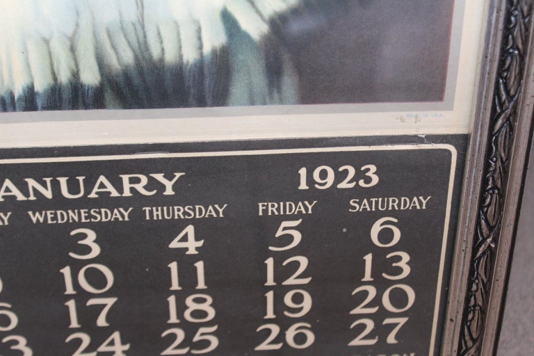 1923 January Coca-Cola Calendar Paper Advertising For Sale at 1stDibs